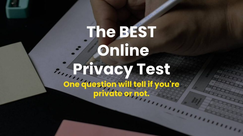 The Best Online Privacy Test Take The TraceFree Challenge?